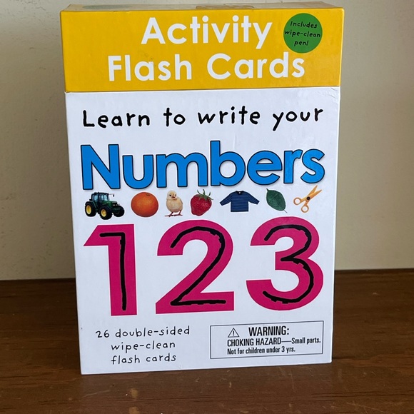 Priddy Groups | Other | New In Box Wipe Clean Flash Cards Learn To ...